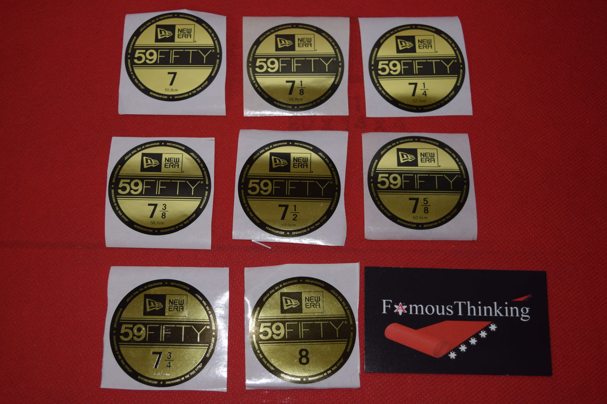 New Era 59Fifty 9Fifty Authentic Replacement Sticker – Famousthinking