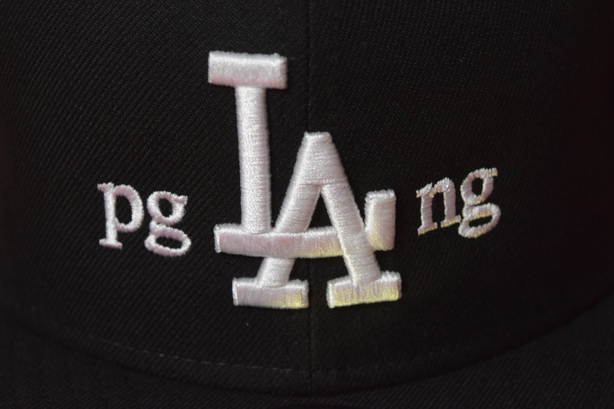 MLB New Era Los Angeles Dodgers CUSTOM PG LANG Kendrick Lamar Fitted 5 ...