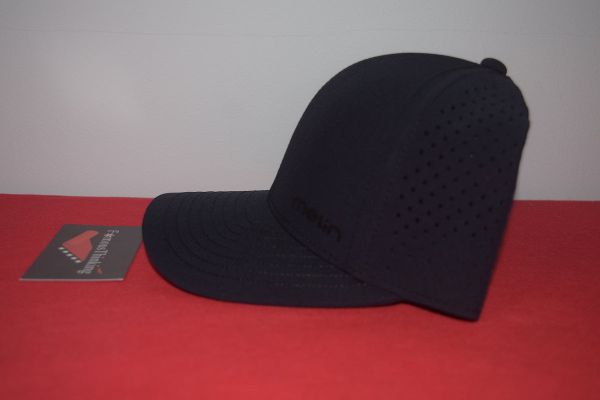 Melin Hydro Compass Black Snapback – Famousthinking